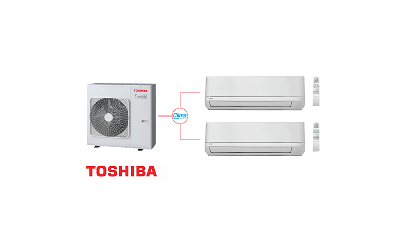 Klimatyzacja Multisplit Toshiba - System Multi-split Toshiba - Clima